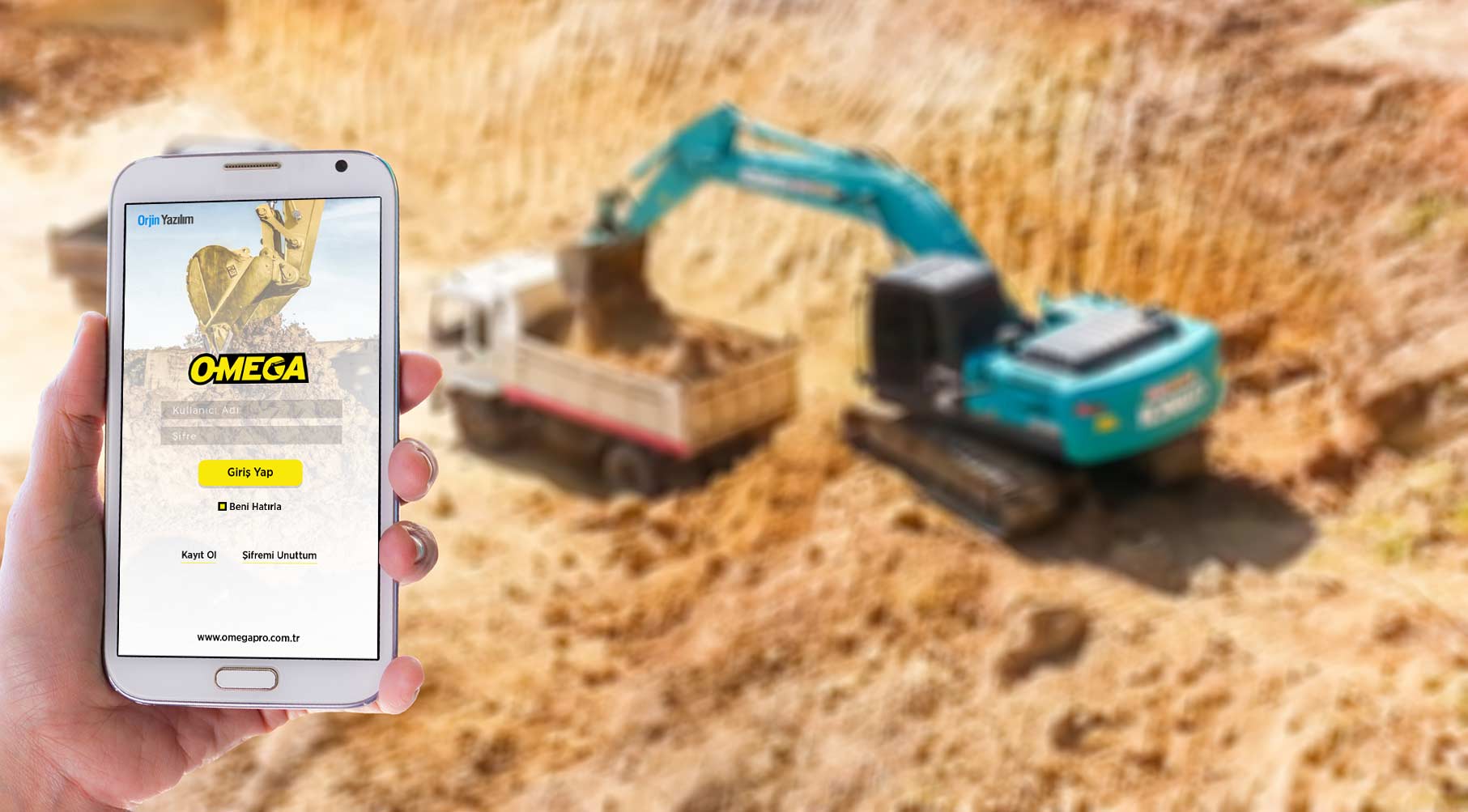 O-MEGA ERP - İş makineleri ve Şantiye Yönetimi Yazılımı